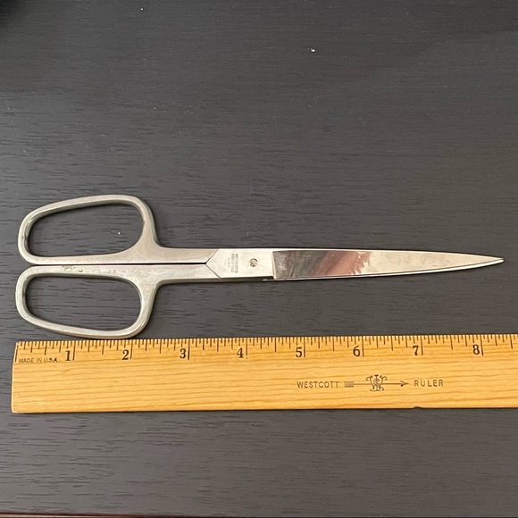 Office | Vintage 95 Scissors Hot Dropped Forged Steel Italy 5blade ...